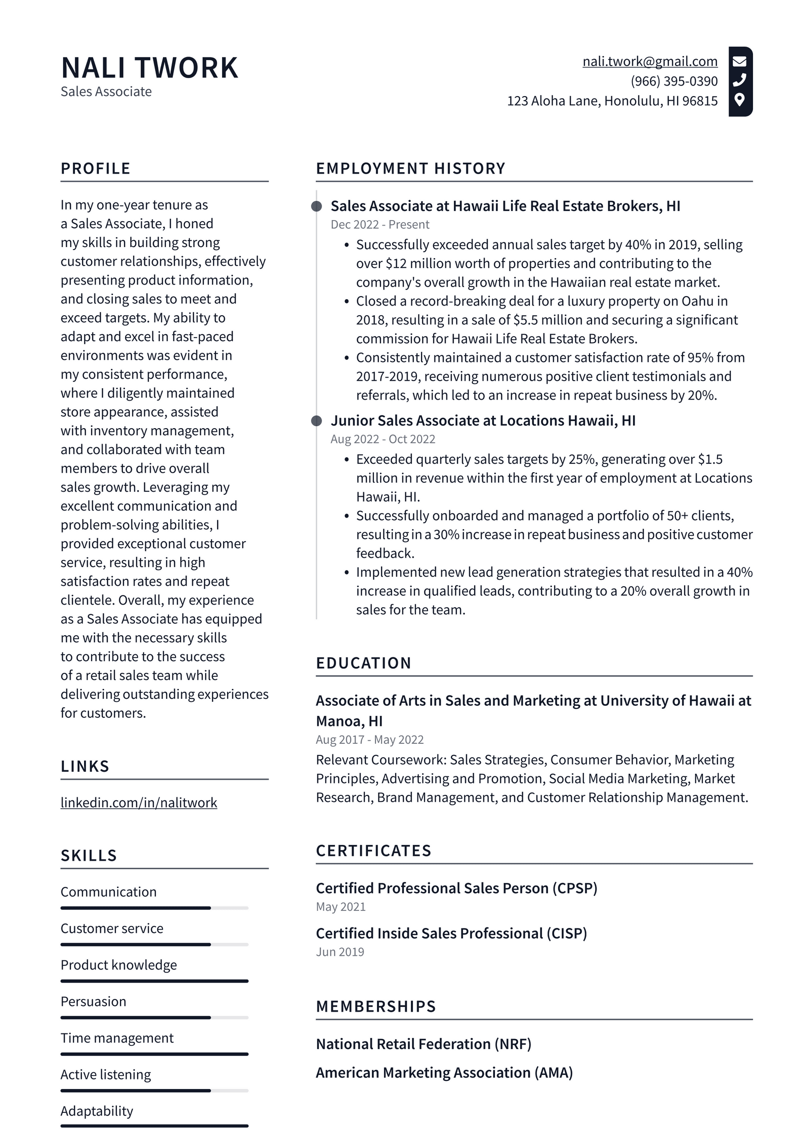 Costco Sales Associate Resume Examples Resumecat