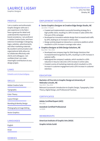 Netflix Graphics Designer Resume Examples | ResumeCat
