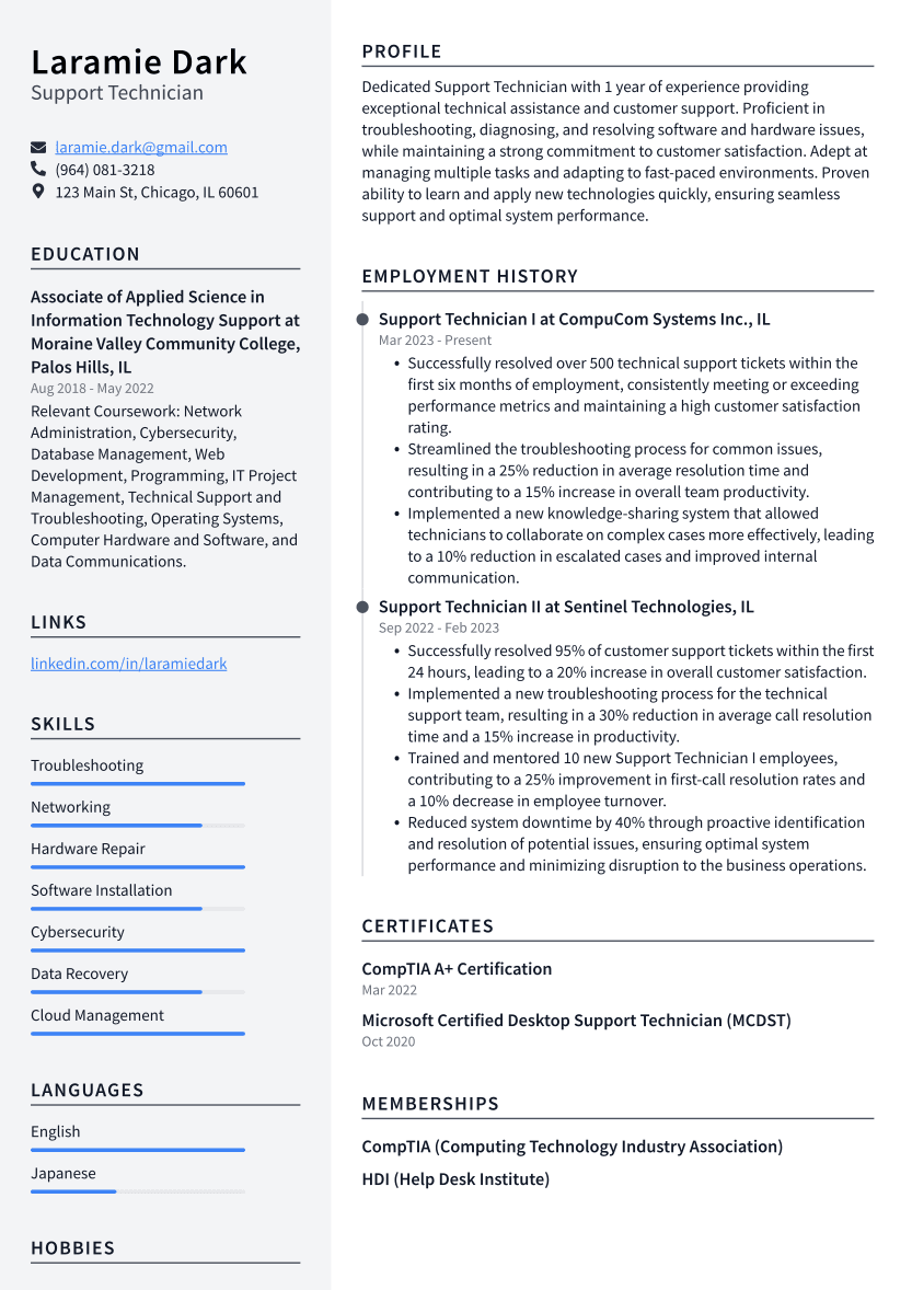 Top 12 Support Technician Skills To Put On Your Resume