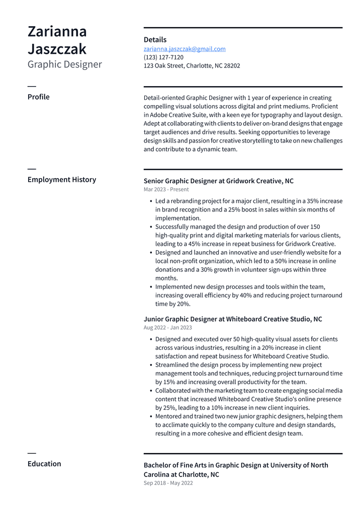 Tesla Graphic Designer Resume Examples | ResumeCat