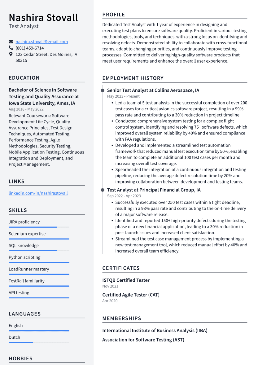 14 Test Analyst Interview Questions With Example Answers 14 Test Analyst Interview Questions With Example Answers