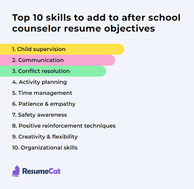 Top 18 After School Counselor Resume Objective Examples