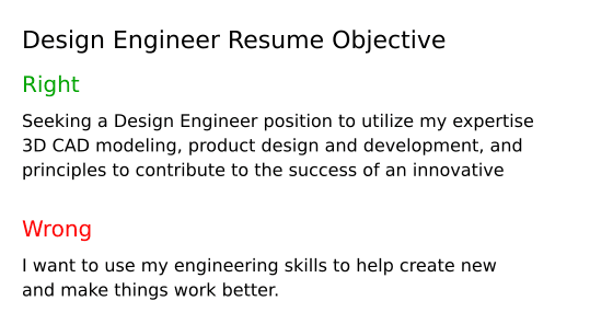 Top 16 Design Engineer Resume Objective Examples | ResumeCat