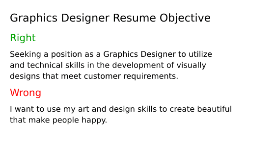 Top 17 Graphics Designer Resume Objective Examples
