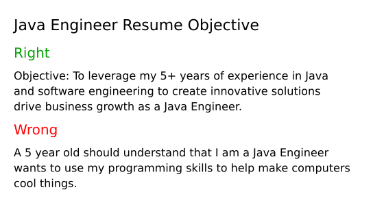 Top 18 Java Engineer Resume Objective Examples | ResumeCat