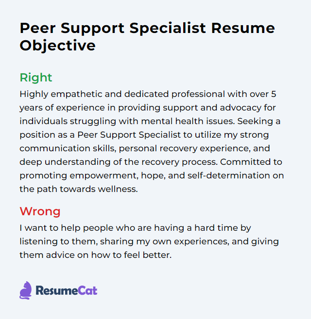 Peer Support Specialist Resume Peer Support Specialist Resume