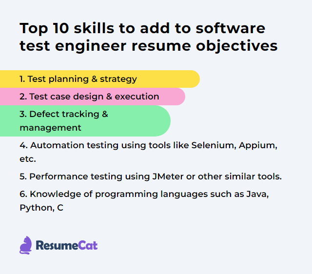 Top 16 Software Test Engineer Resume Objective Examples