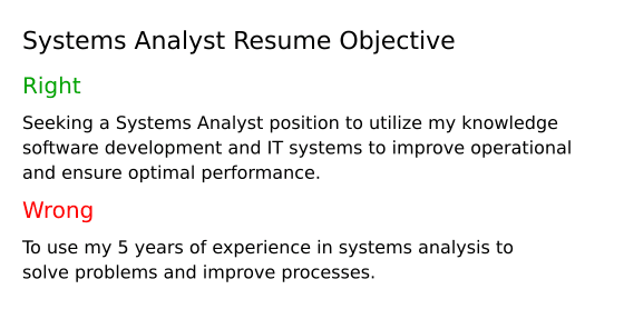 Top 16 Systems Analyst Resume Objective Examples | ResumeCat